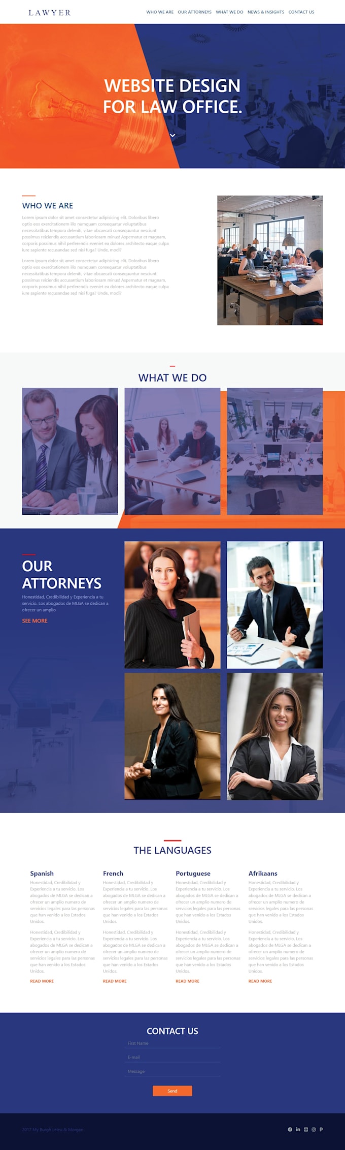 Build a modern personal website portfolio website business website blog ...