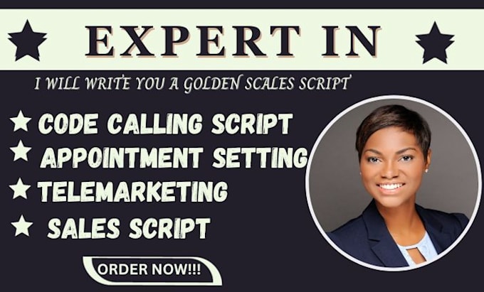 Create a custom cold calling script, sales script, telemarketing by ...