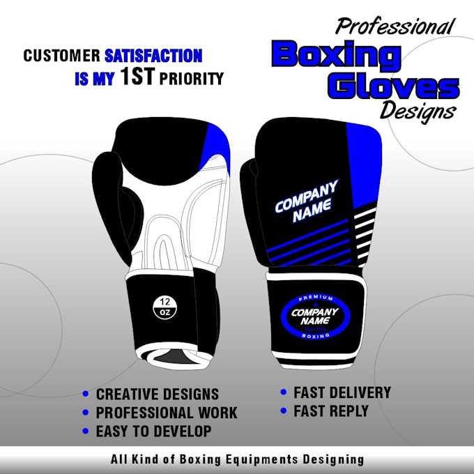 Create stunning professional boxing glove designs by Jawadcreative | Fiverr