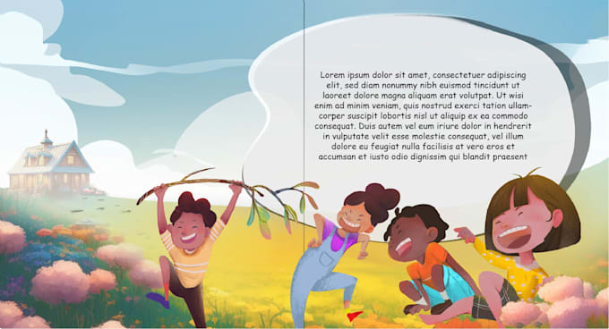 Make amazing children book illustration by Cimpo_ | Fiverr