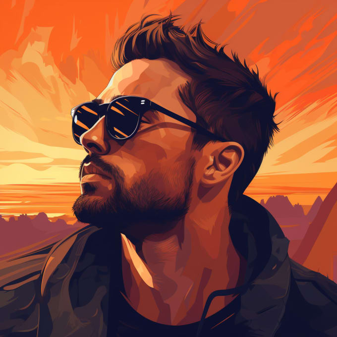 Draw cartoon vector portrait from your photo by Kendebotomak | Fiverr Draw cartoon vector portrait from your photo by Kendebotomak | Fiverr