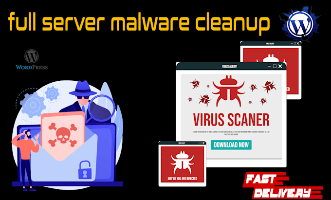 Professionally remove full server malware and setup full security by ...
