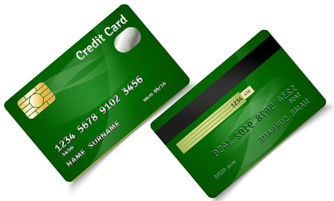 Design credit card, debit card, membership card or business cards by ...