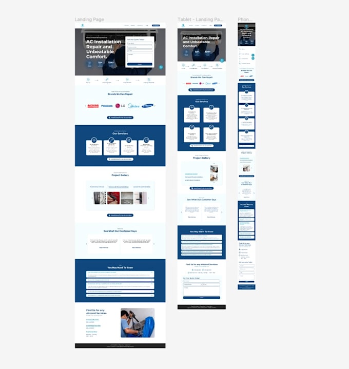 Design a responsive website using uiux with figma by Jonathanv03 | Fiverr
