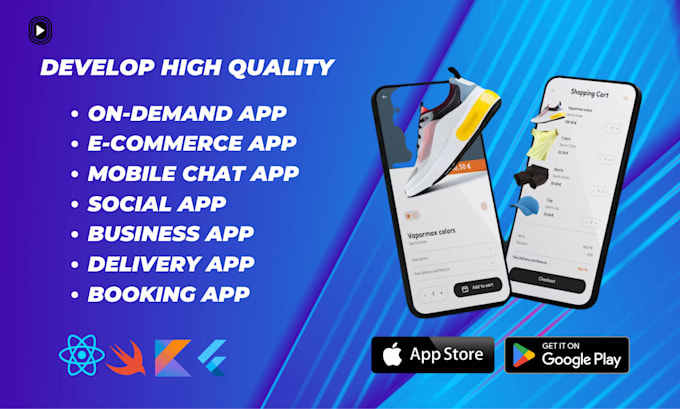 Do Mobile App Development Ios App Android App Developer Flutter React Native By Faheem1180