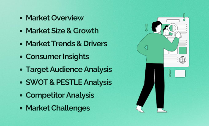 Do market research, industry and competitor analysis by Lorin_i | Fiverr