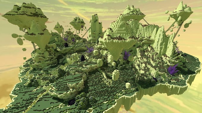 Create stunning minecraft terrain for you by Janfelixherbst | Fiverr