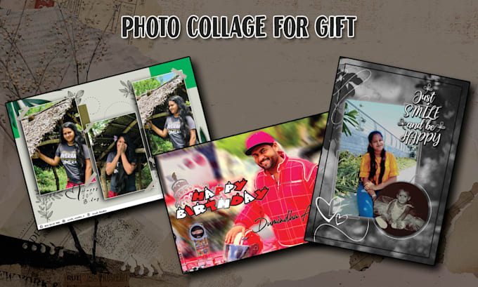 Design hq custom photo collage turn your memories into art by ...