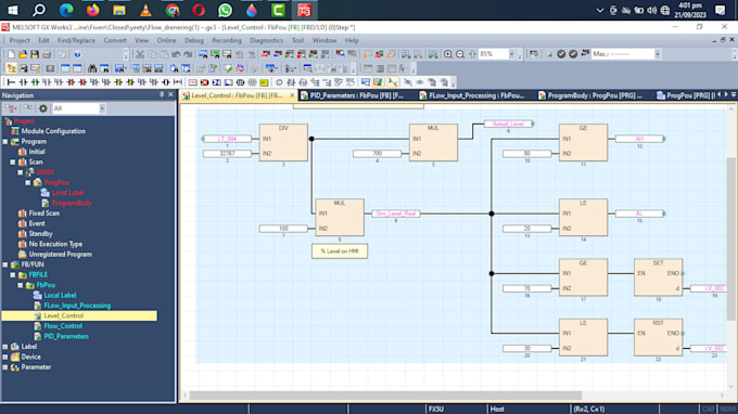 Provide plc ladder logic for abb mitsubishi siemens schneider open plcs ...