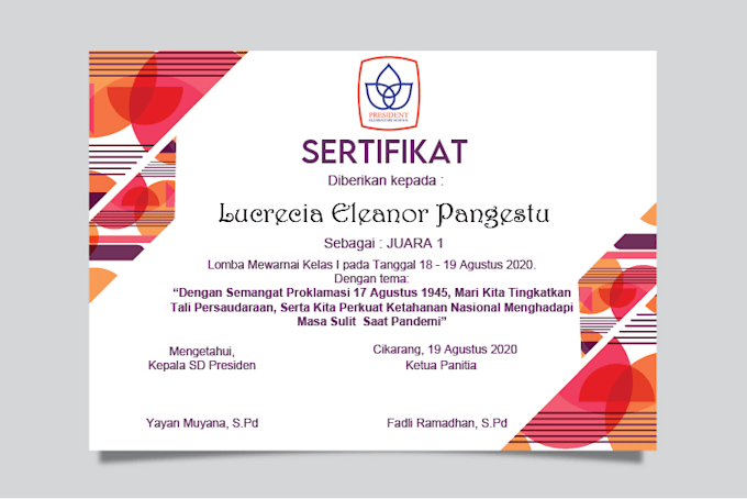 Create certificate design custom for award, diploma, events, etc by ...