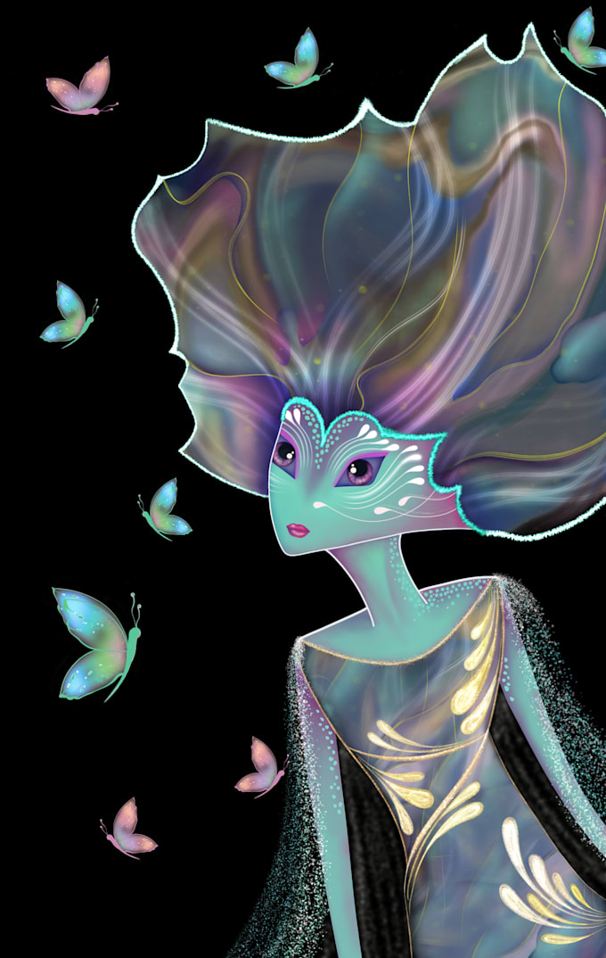 Do kawaii art, avatar , fantasy character, cute illustration by ...