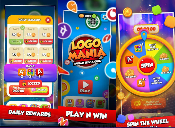 Create game ui for mobile games by Himanshu_2304 | Fiverr