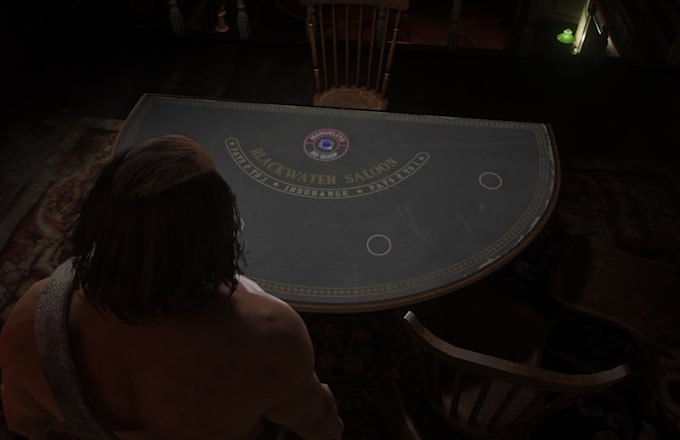 Personalized poker and blackjack table by Manuelitotv | Fiverr