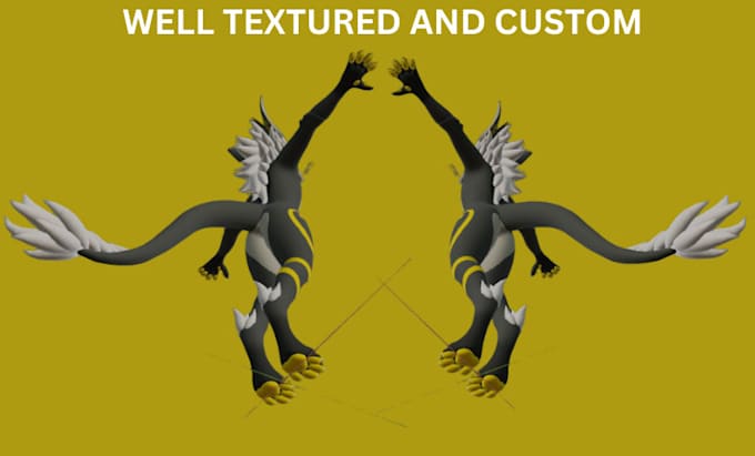 Create furry avatar, vrchat avatar, nsfw, sfw, 3d model for vtuber ...