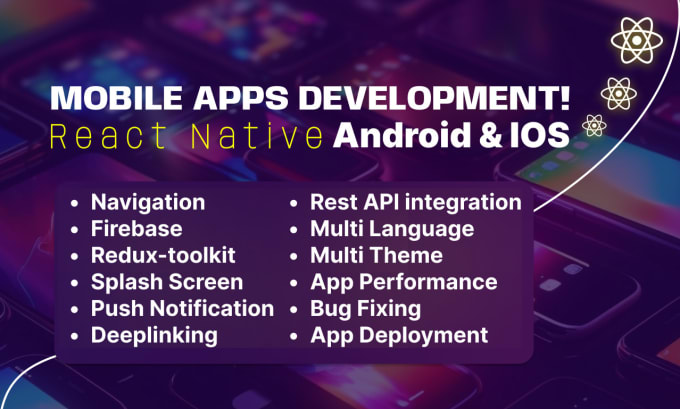 Develop ios and android application using react native by Syedareebz ... Develop ios and android application using react native by Syedareebz ...