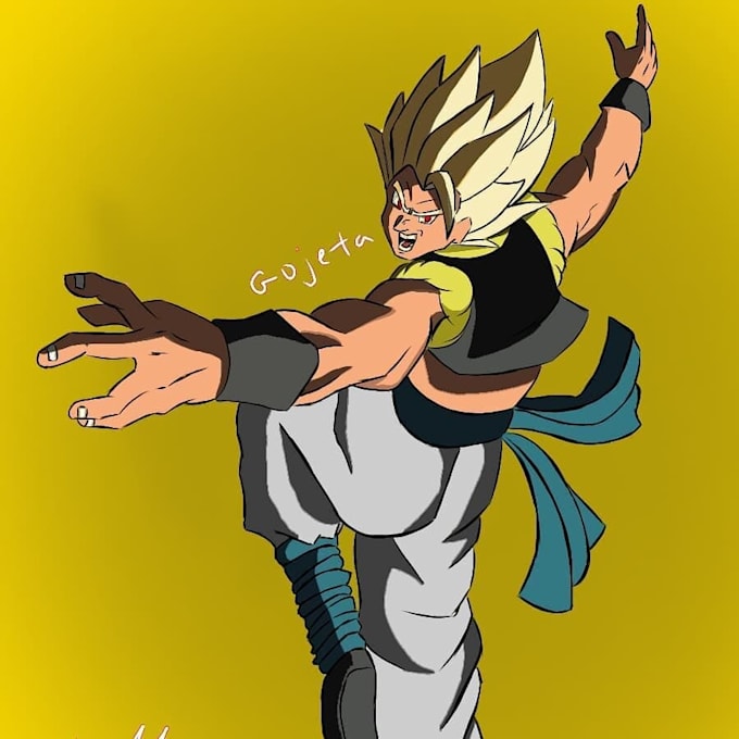 Draw your character in dragon ball style by Grandesuri | Fiverr