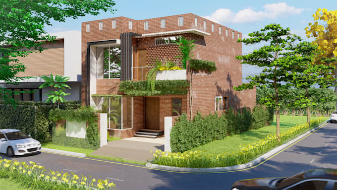 Make revit and sketchup 3d models with realistic renders for you by ...