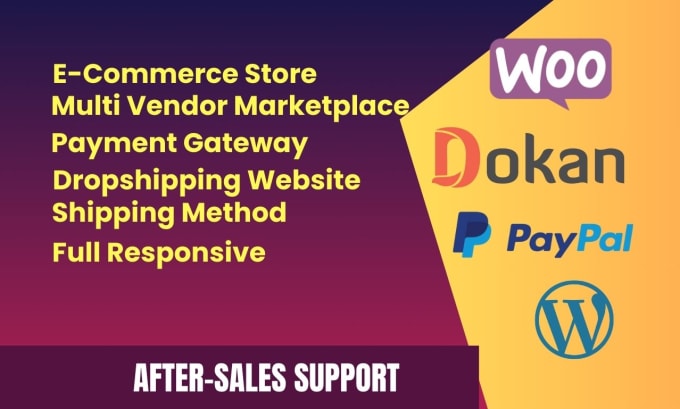 Build wordpress woocommerce, multi vendor ecommerce website with dokan ... Build wordpress woocommerce, multi vendor ecommerce website with dokan ...