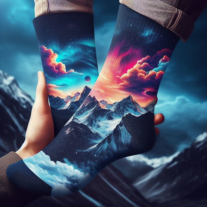 Create a unique socks design by Dragokeocea | Fiverr