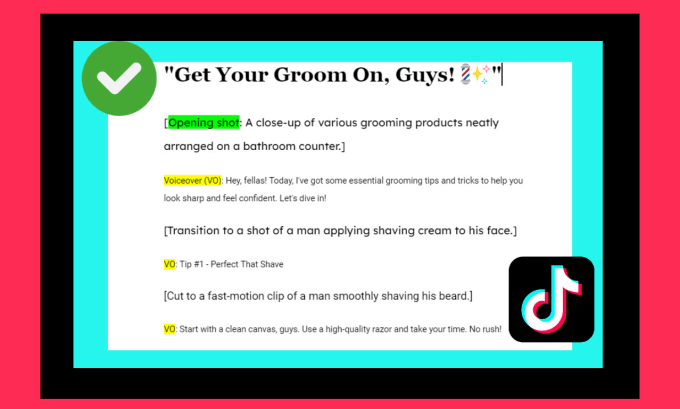 Write engaging tiktok scripts that go viral by Tiktok_script_w | Fiverr Write engaging tiktok scripts that go viral by Tiktok_script_w | Fiverr