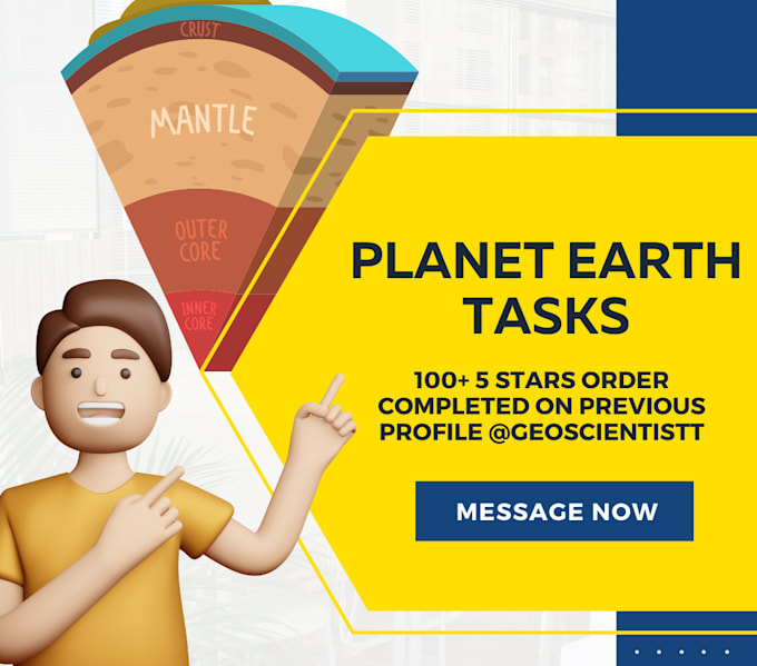 Help in planet earth and geology tasks by Graphicalrahman | Fiverr