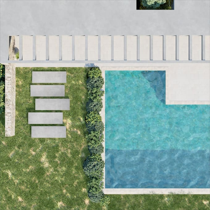 Draw and render site base map, structural plan, and masterplan by ...