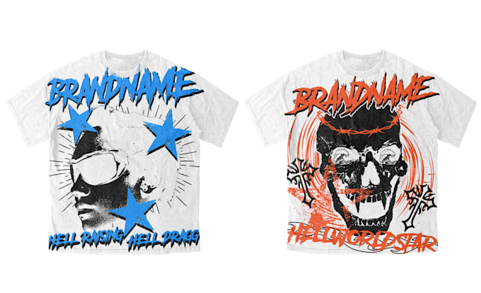 Design your hellstar streetwear brand in interesting and unique style ...