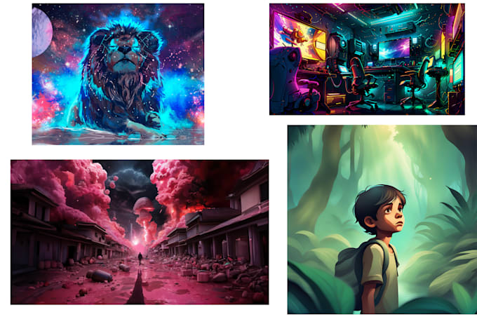 Create quick custom ai art using midjourney advanced 10hour by As ...