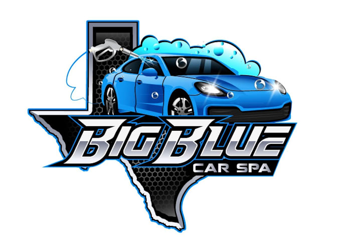 Design unique car spa logo with 24 hours delivery by Akerewna7130 | Fiverr