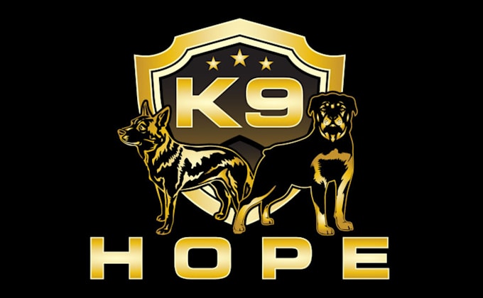 Design high quality k9 dog logo for your business with 24 hours by ...