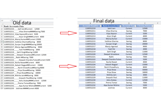 Clean organize merge your data in ms excel convert pdfs to excel and ... Clean organize merge your data in ms excel convert pdfs to excel and ...