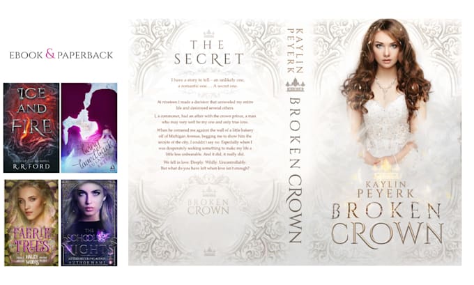 Create your dream book cover by Prettymoon | Fiverr