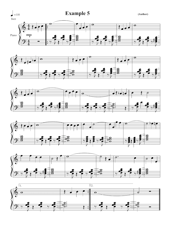 Make chords notations, transcriptions and lead sheets by Iannuzzimusic ...