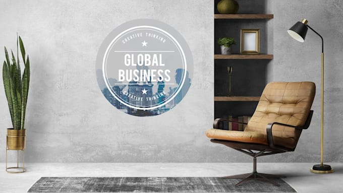 Design a custom zoom virtual background with your logo by ...