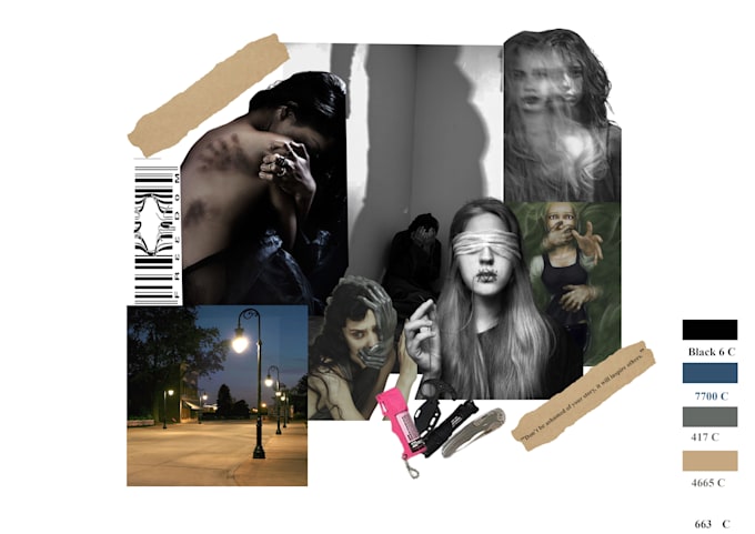 Create a unique mood board for fashion and color story by Wardatasadaq ...