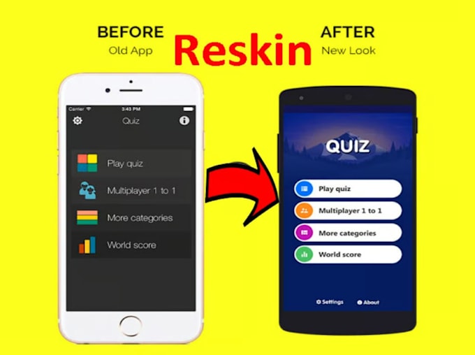 Reskin Rebrand Any Codecanyon Android Ios App Flutter App Ionic App By Jonathanny00 Fiverr