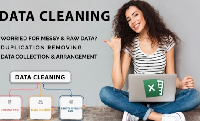 Do data cleaning and clean your messy spreadsheets by Sanvi1104 | Fiverr