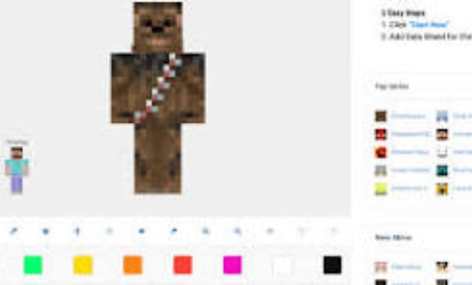 Make minecraft custom skins for less price by Minecraftorange | Fiverr