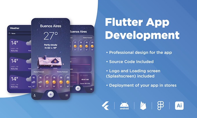 Do mobile app using flutter by Nicogu_ | Fiverr
