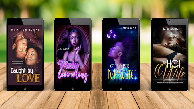 Do urban book cover design, fantasy or fiction by Miss_artstudio | Fiverr
