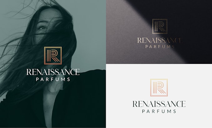 Create a luxurious, high end, unique, premium, and elegant logo design ...