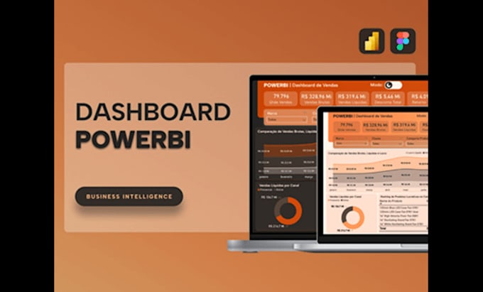 Create professional custom power bi dashboards by Datapuncher | Fiverr