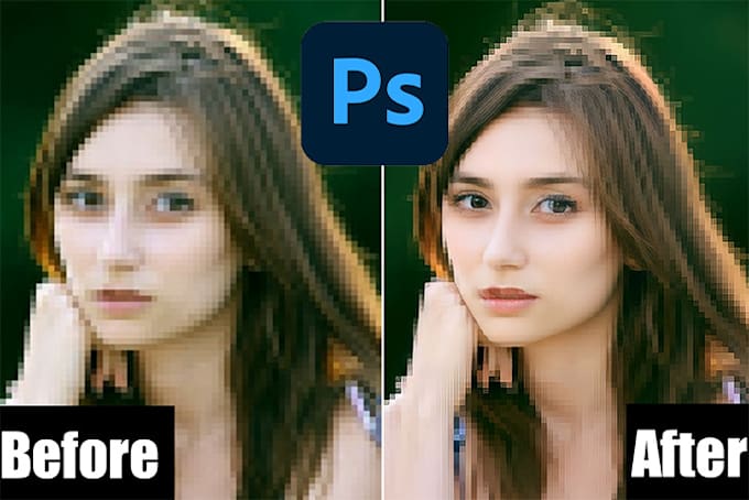 Enhance, improve low quality picture into high quality by ...