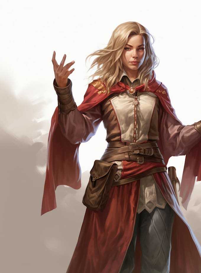 Create your dnd character art by Abinonkho | Fiverr