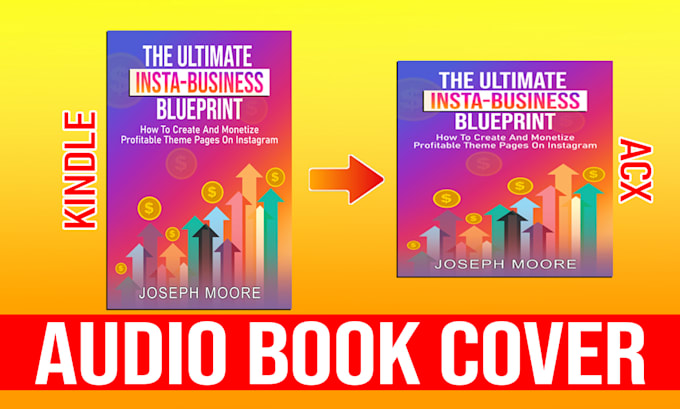 Convert ebook cover to acx cover kindle to audio book cover by Ideal ...