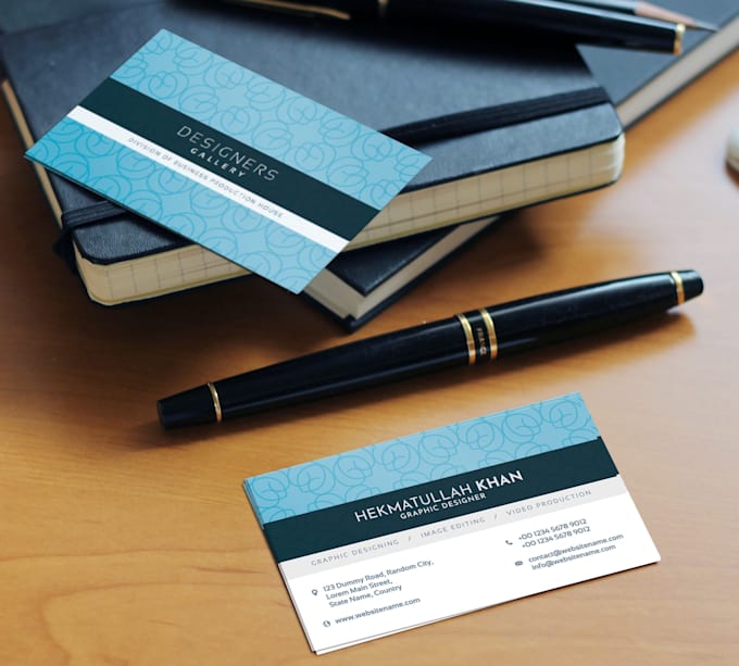 Create 3 different business card design within 4 hours by Hekmatdesigns ...
