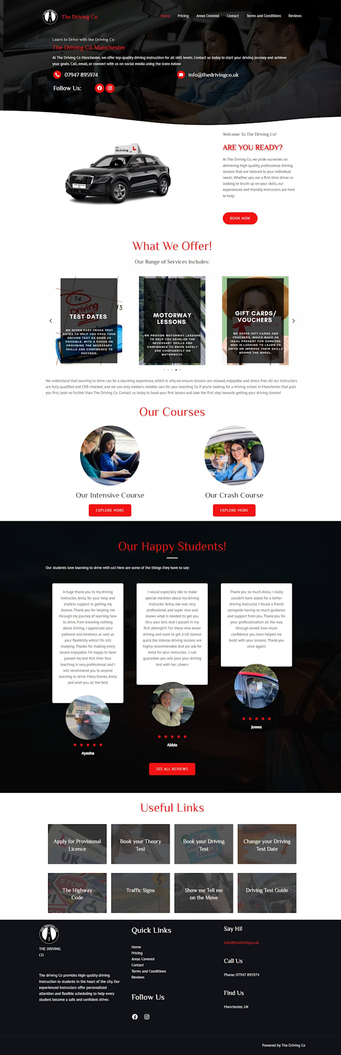 Create responsive wordpress website designs by Nazish2010 | Fiverr