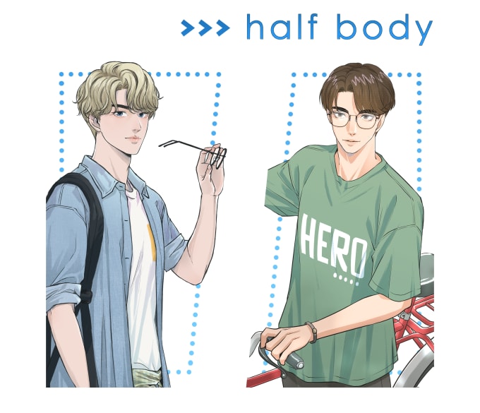 Draw Your Original Character Art And Fan Art In Manhwa Style By With