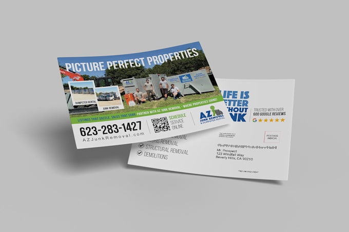 Create, print, and mail personalized postcards for your brand by Fasih9 ...