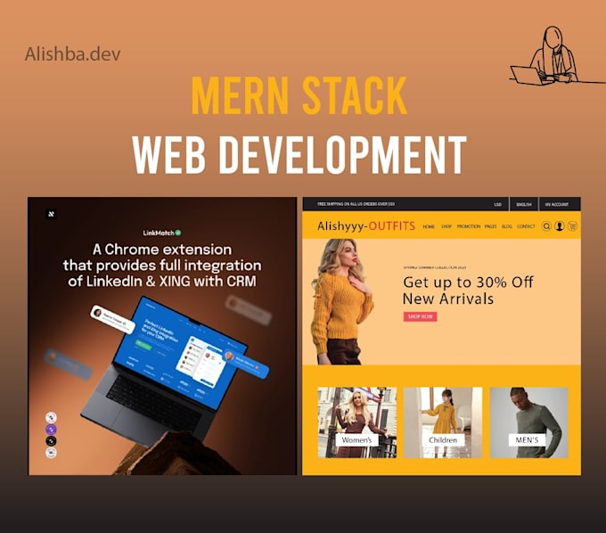 Be full stack web developer using mern stack by Alishba_butt | Fiverr